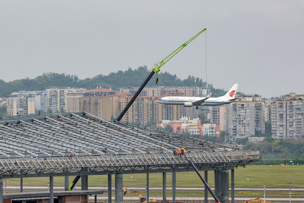 总工程量完成70% 重庆江北国际机场T3B项目建设加速推进_重庆市人民政府网